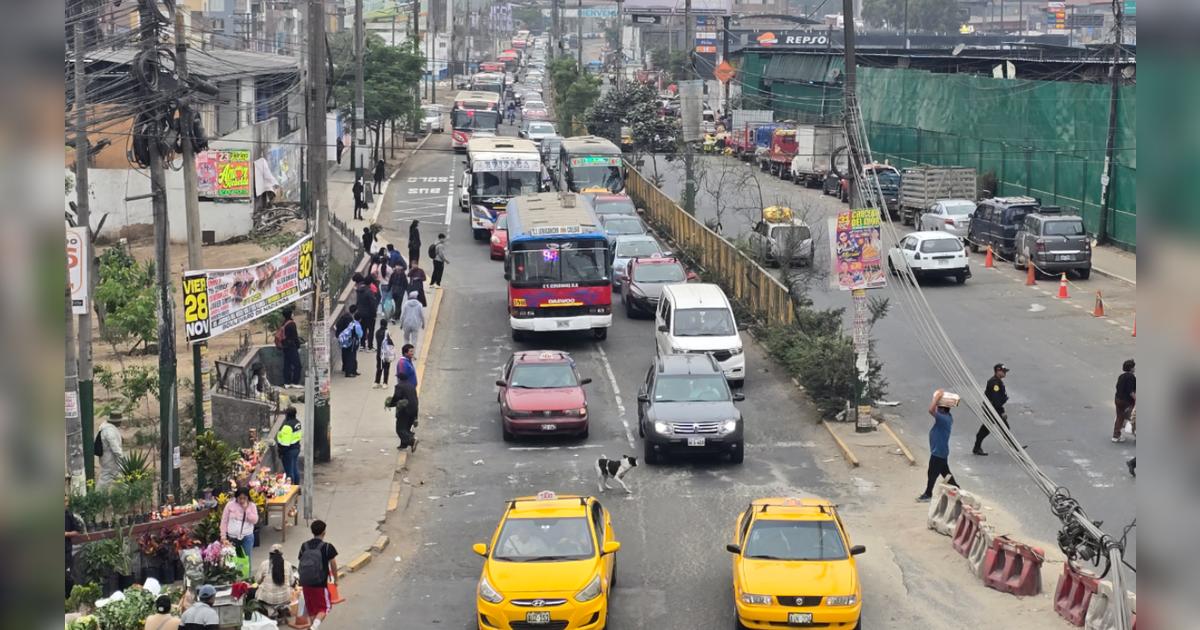 Tráfico en Lima EN VIVO: vías congestionadas, accidentes y desvíos a ...