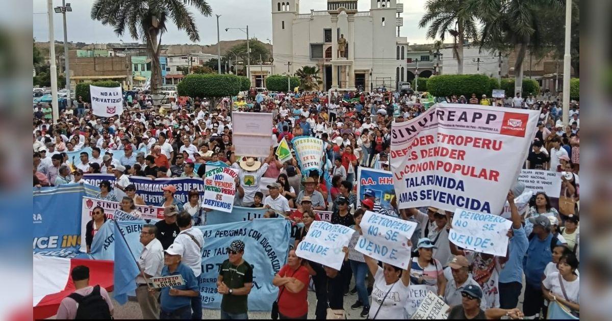 Trabajadores de Petroperú inician hoy paro nacional de 72 horas contra ...