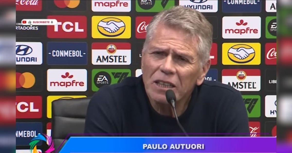 Paulo Autuori sorprende con fuerte autocritica contra Sporting Cristal ...