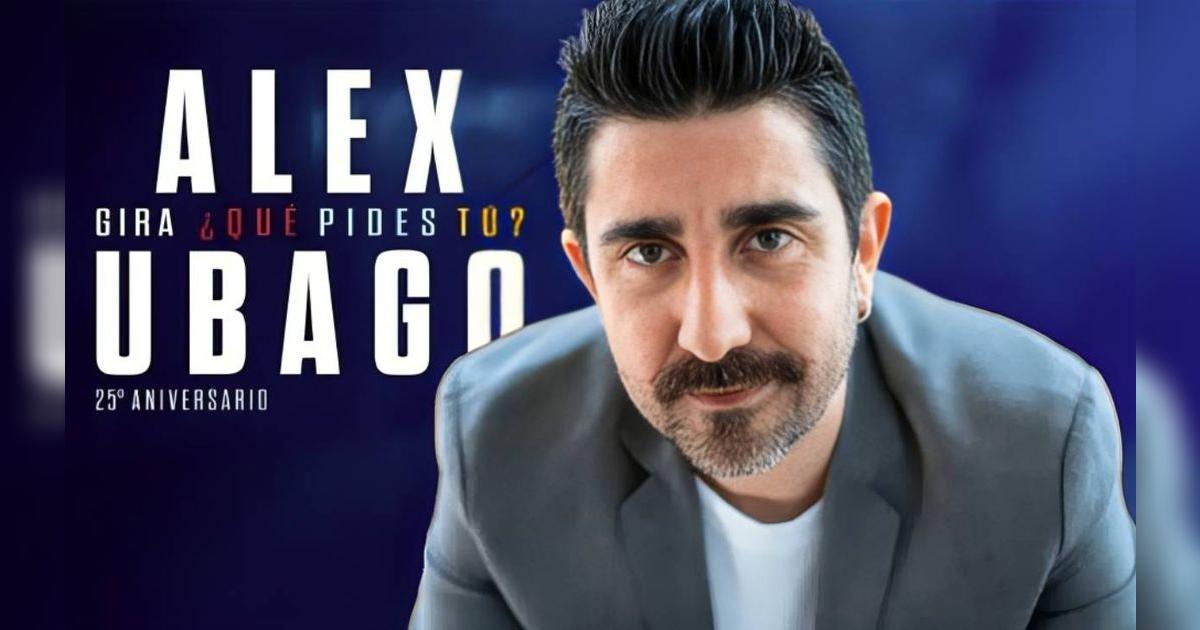 Álex Ubago vuelve a Perú en 2026 con dos conciertos por su aniversario ...