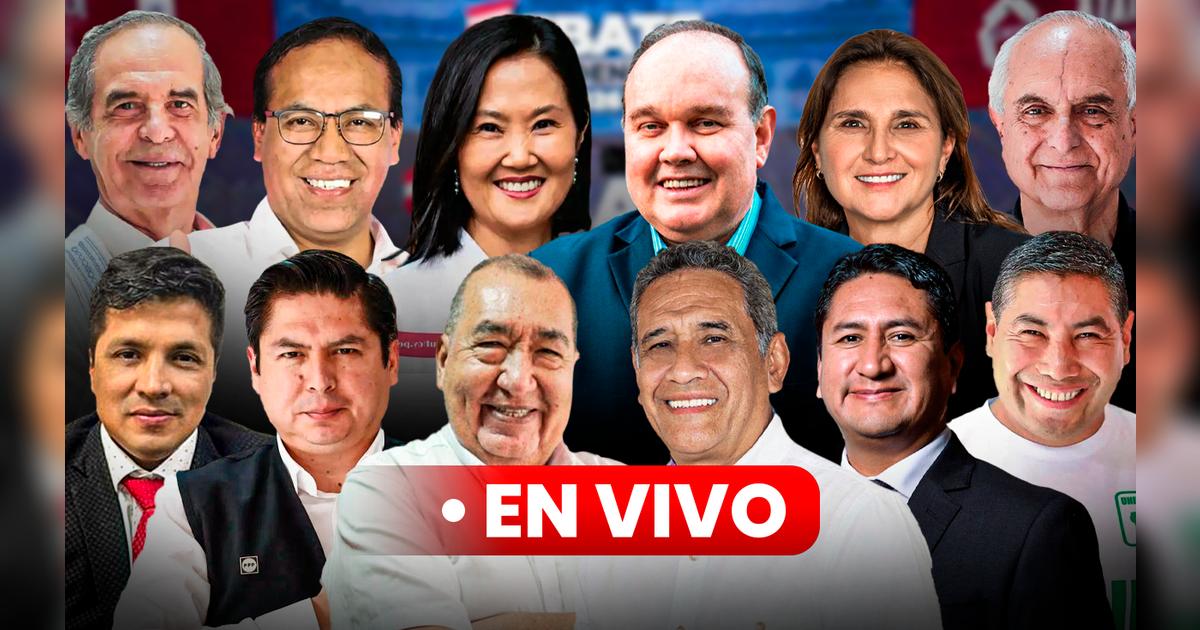 Debate presidencial 2026 EN VIVO: Keiko Fujimori, Rafael López Aliaga ...