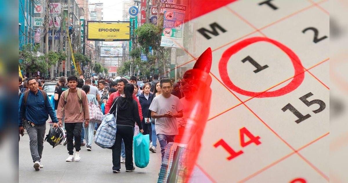 ¿Habrá fin de semana largo este 1 de mayo en Perú? Esto dice el ...