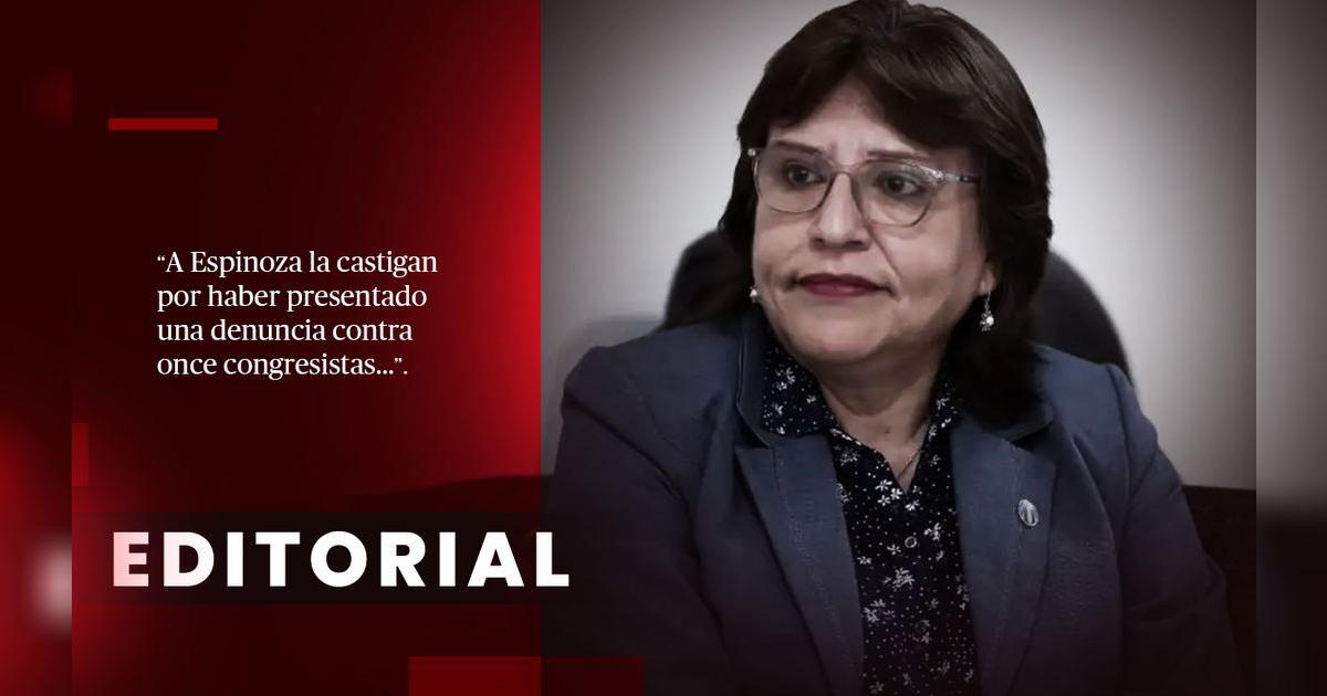 La venganza del pacto contra Delia Espinoza | Editorial | Opinión | La ...