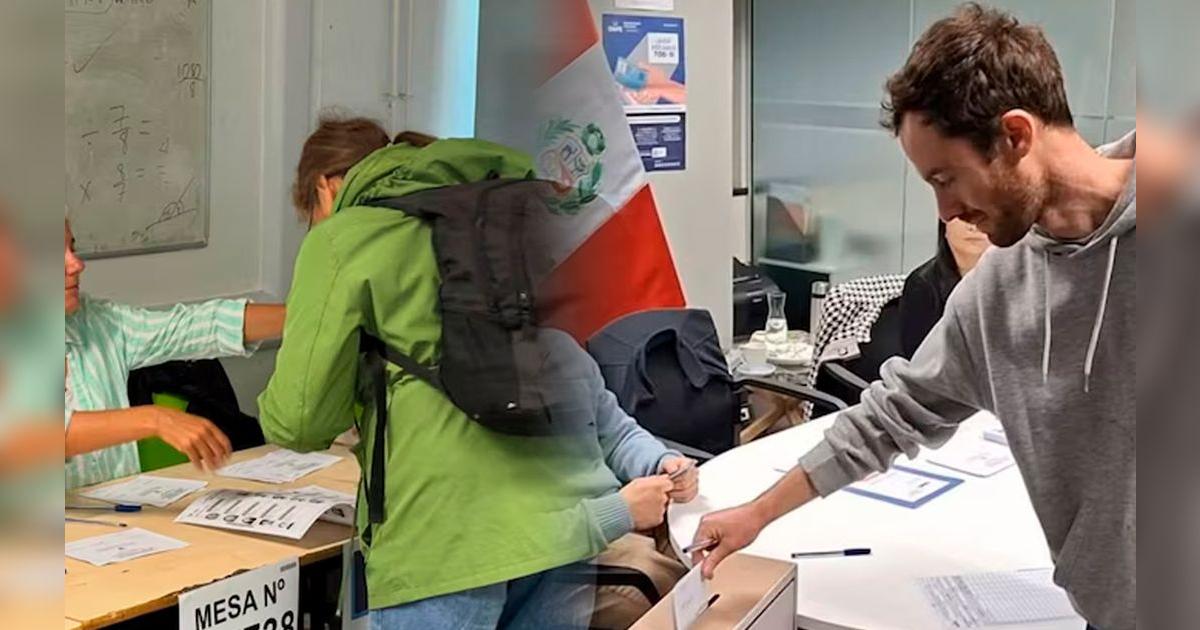 Elecciones 2026: así votan miles de peruanos en el extranjero durante ...