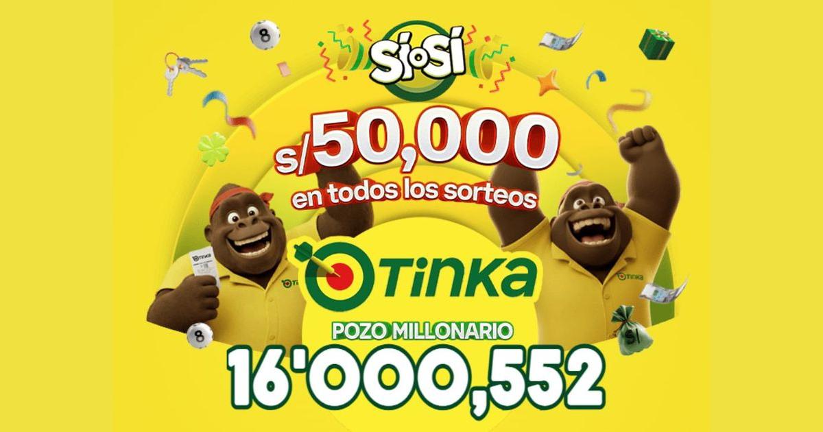Resultados de La Tinka del domingo 21 de junio: números ganadores ...
