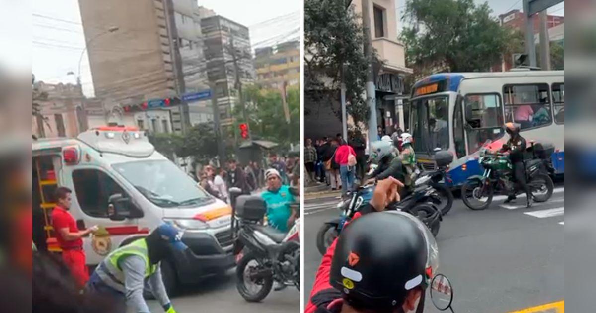 Orientadora de ATU fallece tras ser atropellada por un bus del Corredor ...