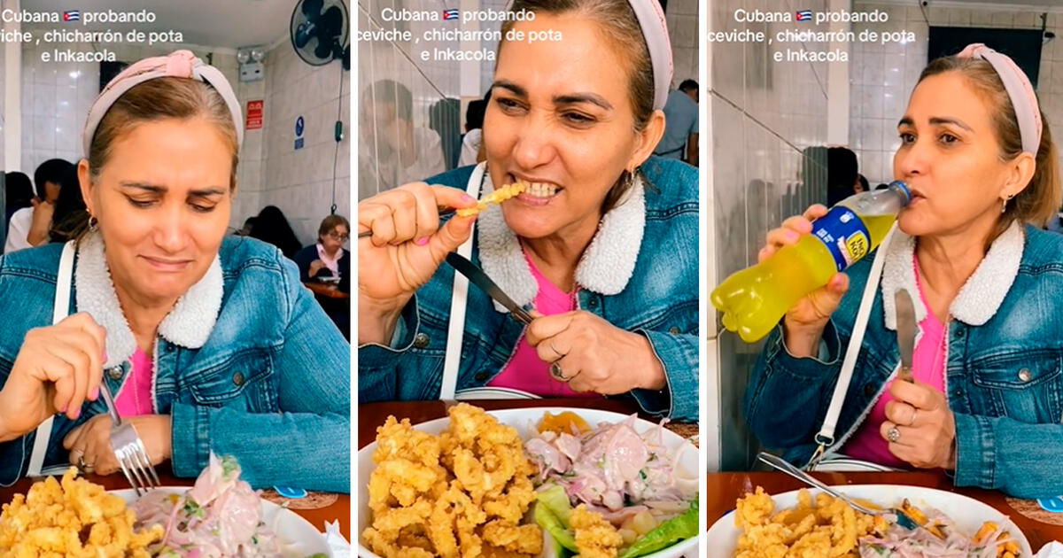 Tiktok Cubana Prueba Ceviche De Pota Y Su Reacción Impacta A Usuarios