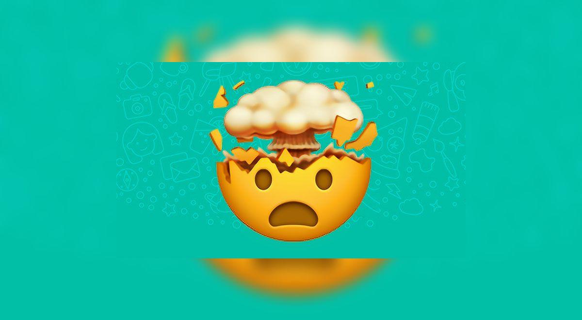 WhatsApp: conoce el significado del aterrador emoji de la cabeza que ...