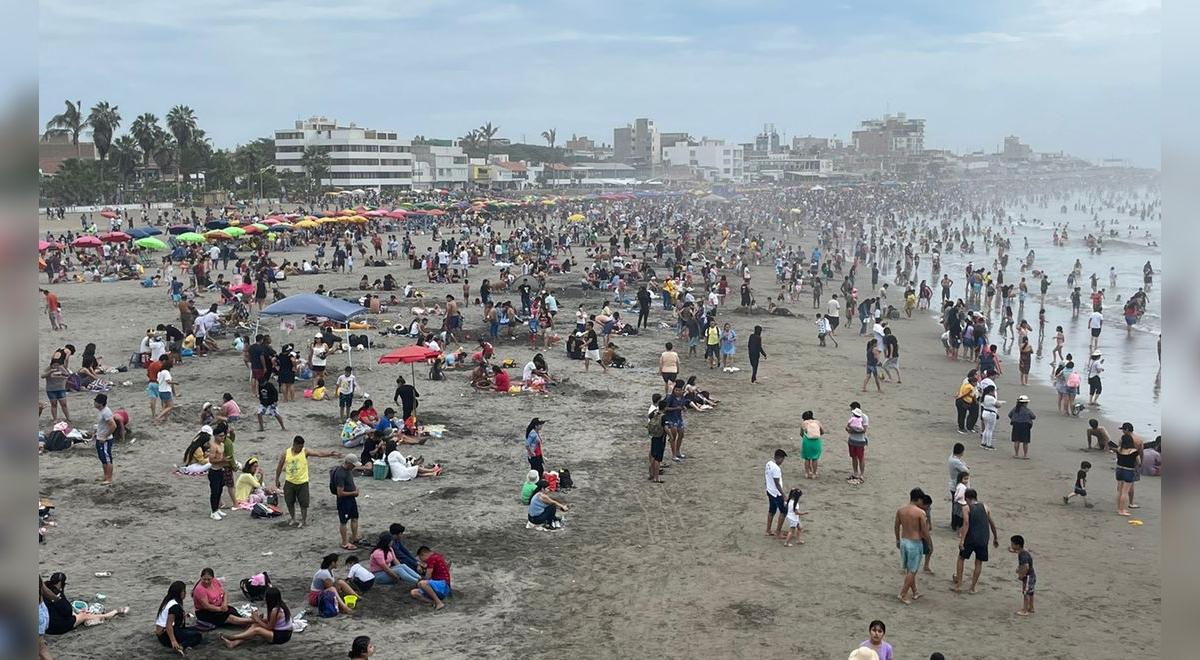 Chiclayo: más de 50.000 personas recibieron el año en playa de Pimentel ...