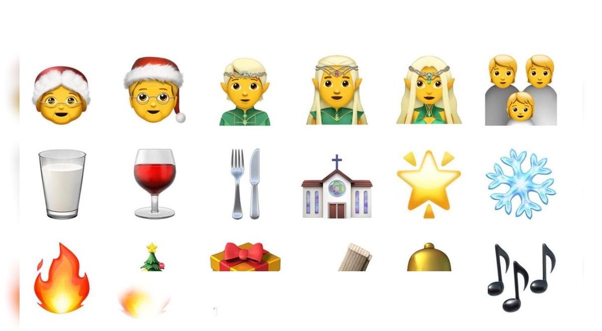 WhatsApp: estos son los mejores emojis para celebrar Navidad ...