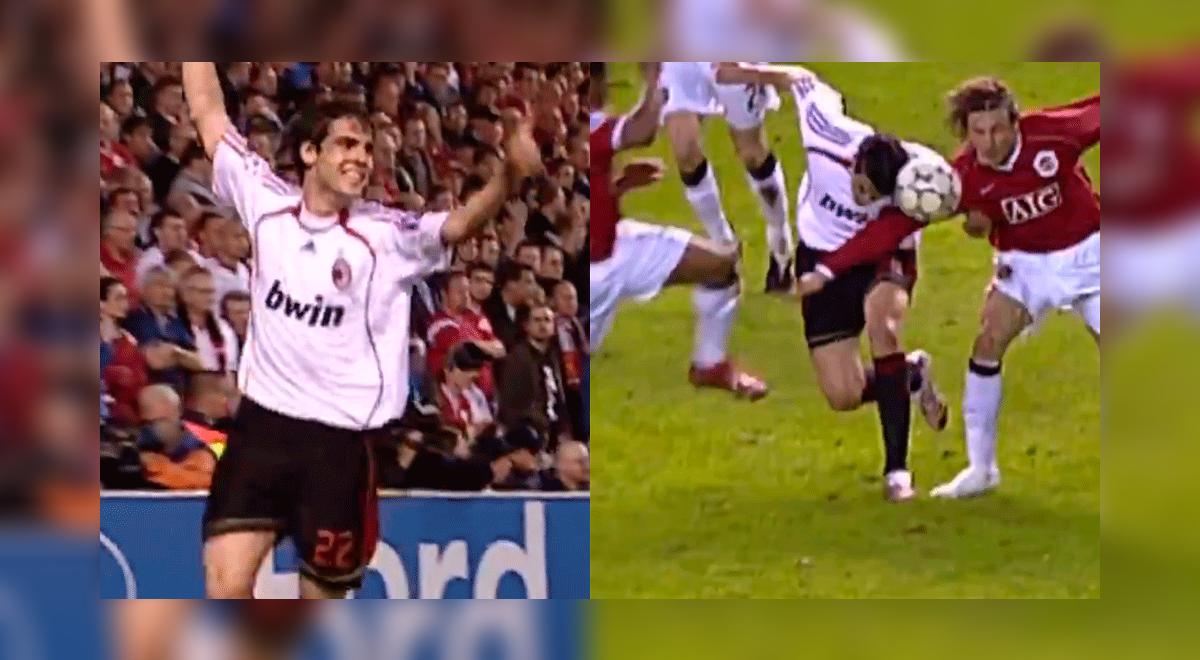 YouTube: Kaká y un gol a Manchester United que quedó en la historia ...