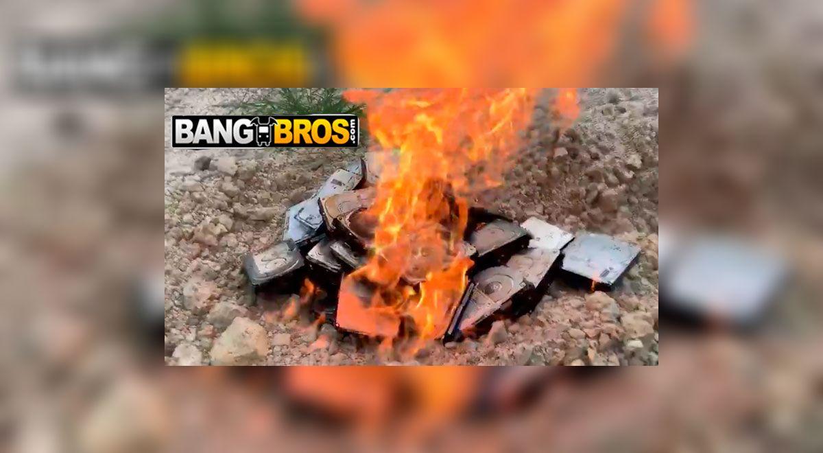 Productora de cine para adultos quema los discos duros de la web que ...