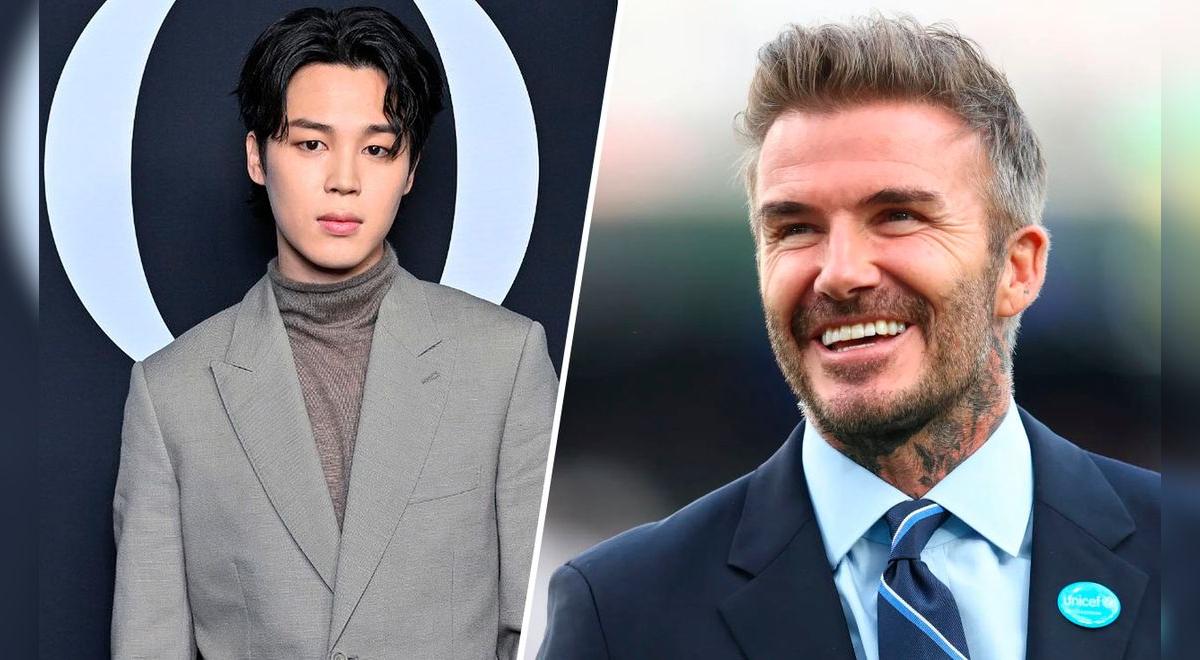 BTS: Jimin y David Beckham lucen juntos en el Dior Fashion Show y fans enloquecen | Semana de la ...