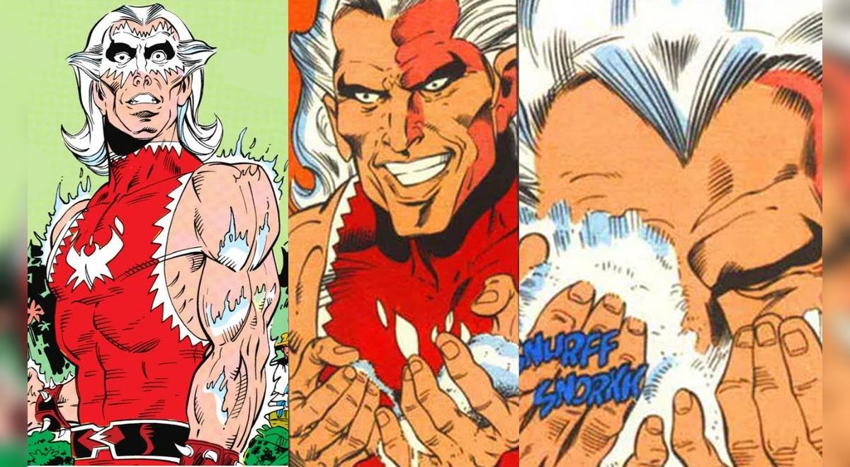 Snowflame: el villano colombiano de DC que inhalaba cocaína para tener ...