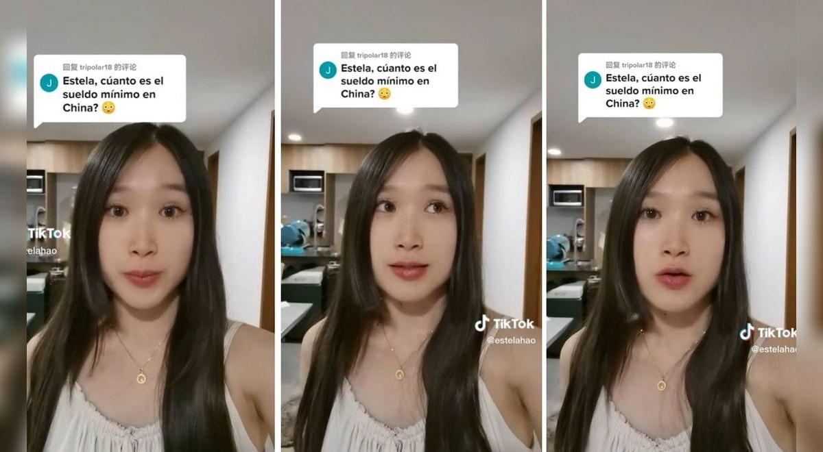 TikTok viral: Tiktoker china revela cuánto es el sueldo mínimo en su país y usuarios quedan en ...