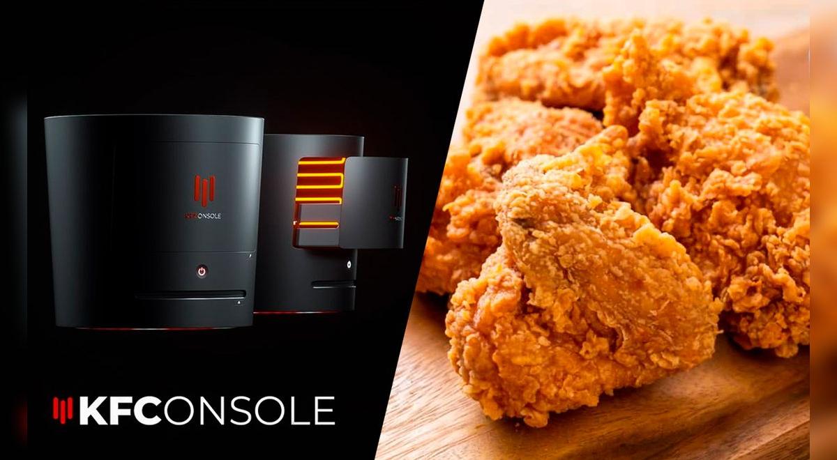 KFC presenta su consola con la que podrás jugar y tener pollo frito ...