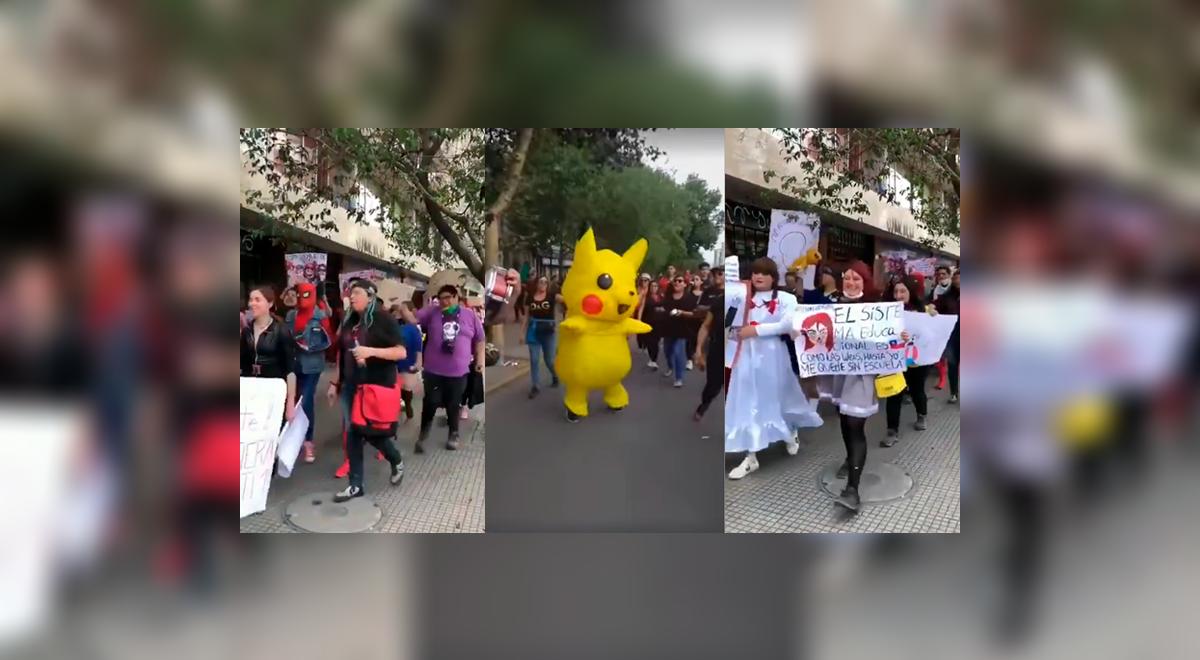 Facebook viral: fanáticos del anime en Chile se unen a las protestas y ...