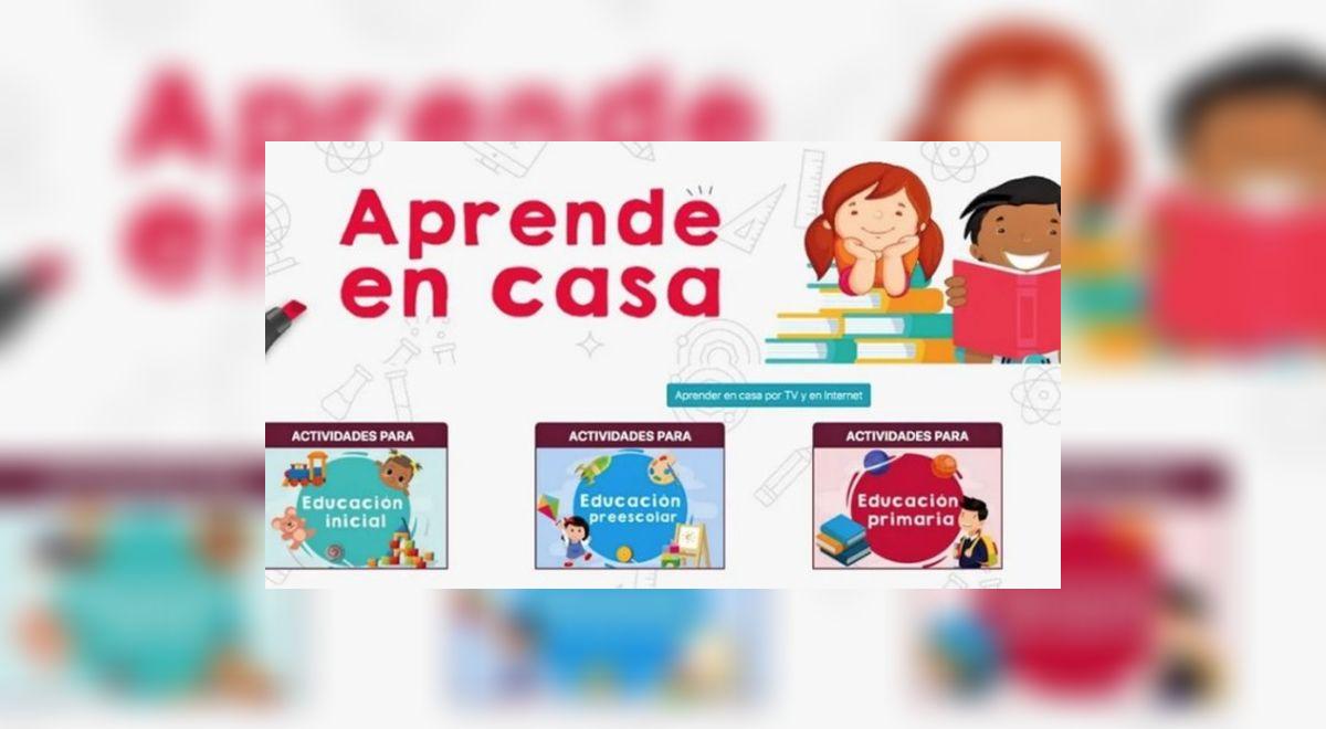 Material Aprende en Casa inicial preescolar primaria secundaria ...