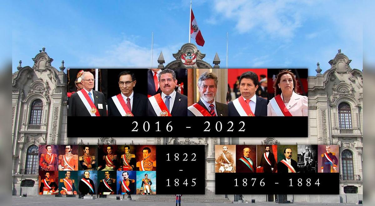 Perú tuvo 6 presidentes desde 2016: ¿Cuántas veces hubo tantos ...
