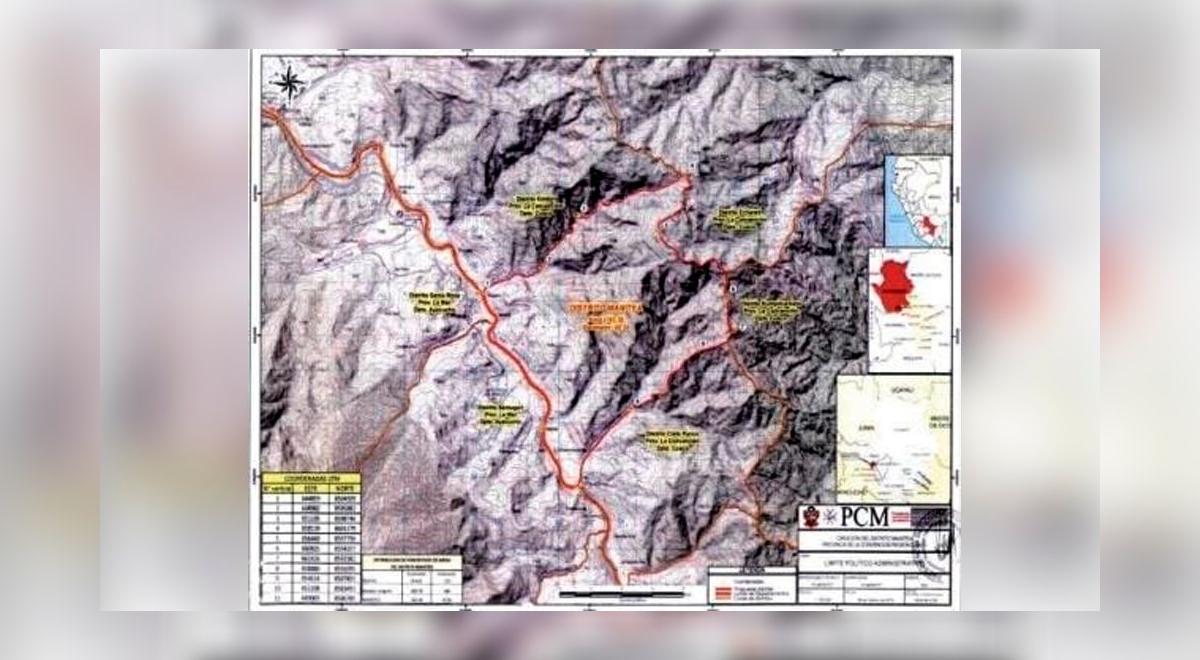 Cusco: oficializan creación de los distritos Cielo Puncu y Manitea ...