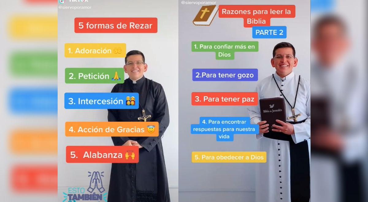 TikTok viral: Padre Samuel, el sacerdote peruano que une la fe y la ...