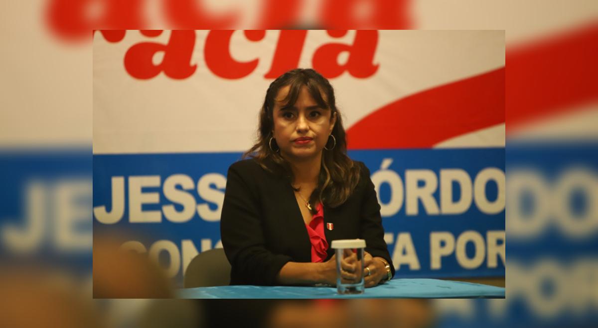 María Córdova: Congresista Jorge Montoya faltó a la democracia ...