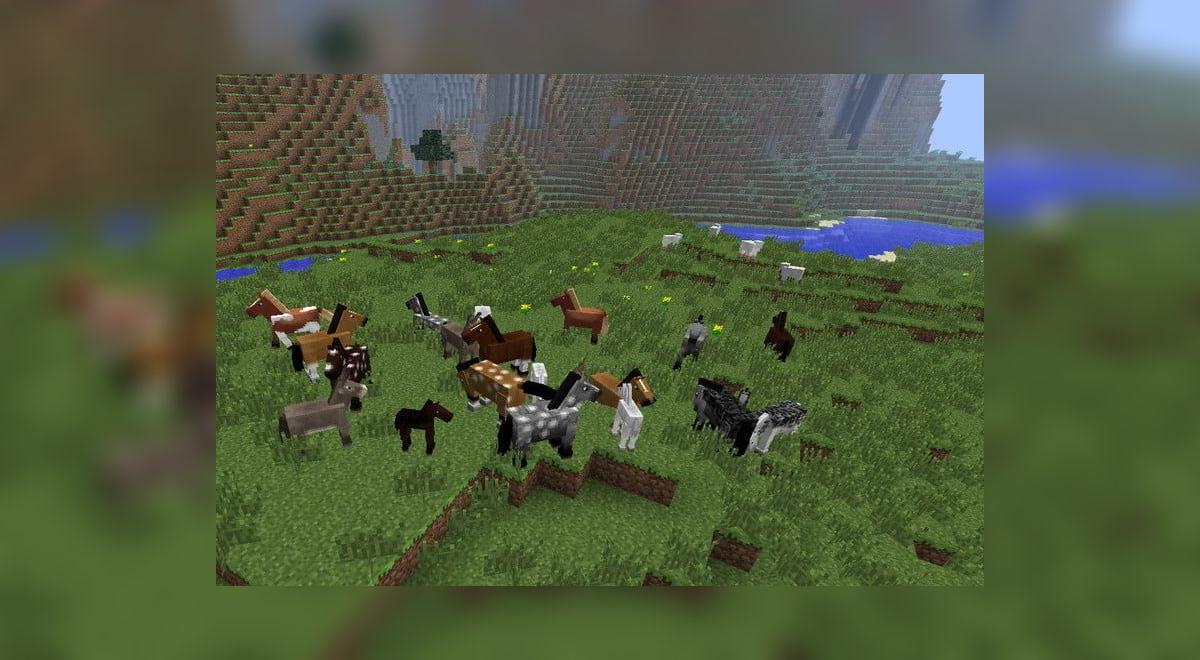 ¿Dónde encontrar caballos en Minecraft, cómo domesticarlos y qué comen ...