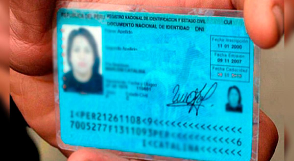 DNI: ¿qué significan los números, letras y signos que aparecen en la ...