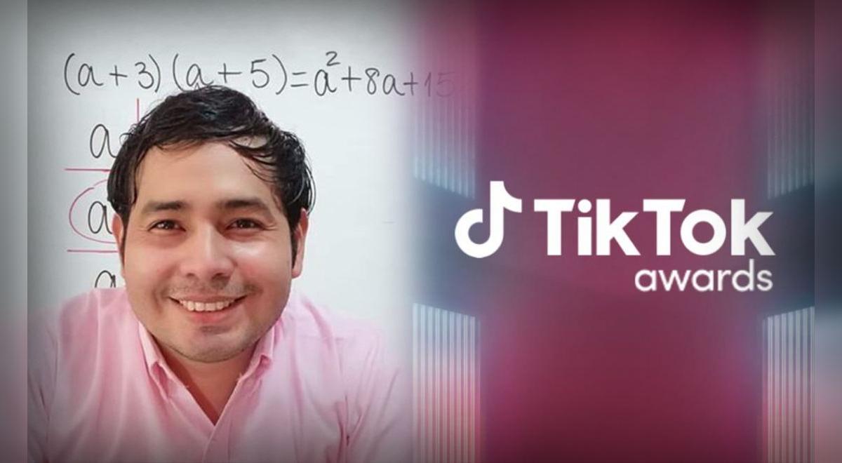 Tiktok viral: Profesor piurano de matemática Jeffrey Navarro nominado a ...