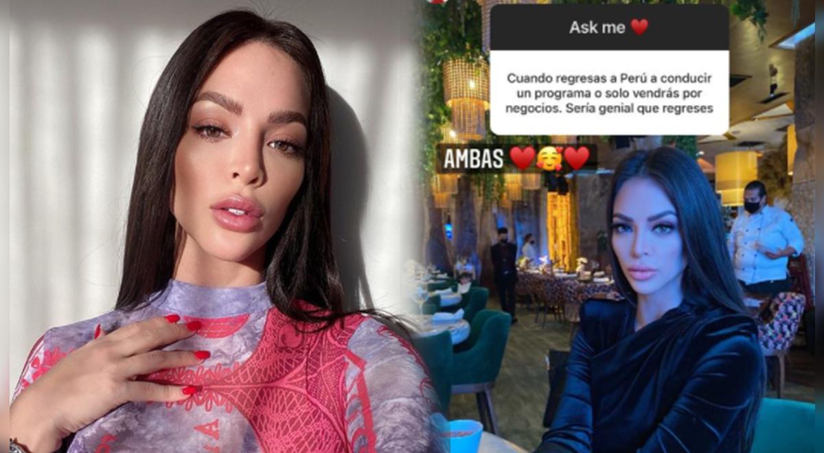 Sheyla Rojas confirma su regreso a la televisión en Perú: “Más pronto ...