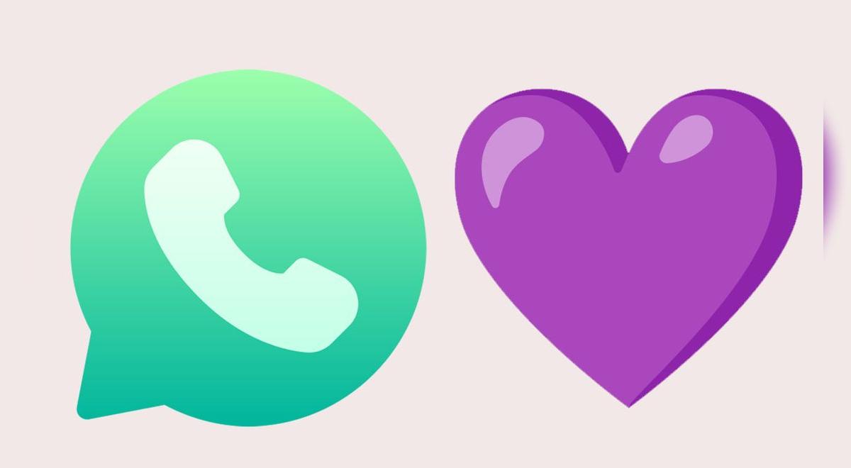 WhatsApp: ¿qué significa el emoji del corazón violeta y por qué debes ...