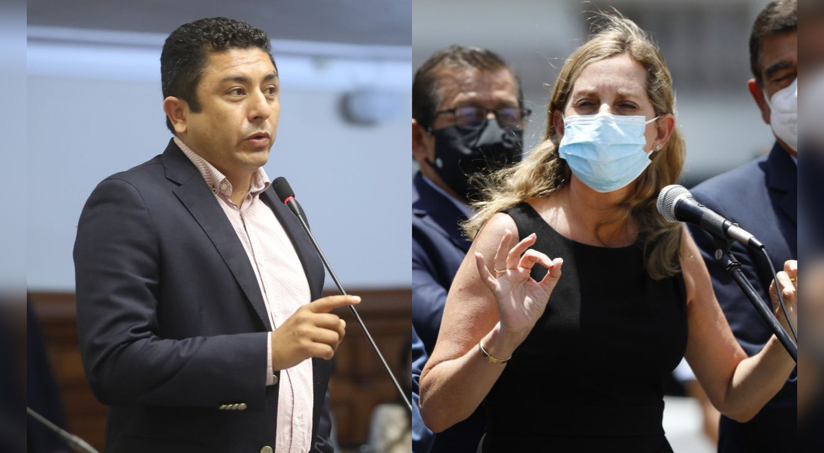María Del Carmen Alva Guillermo Bermejo Tras Audio De La Presidenta