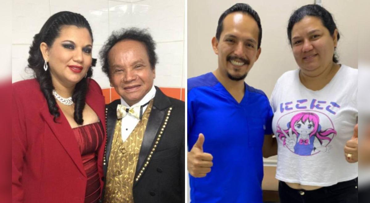 Monserrat Seminario, esposa de Melcochita, reaparece con 12 kg menos tras someterse a la manga ...