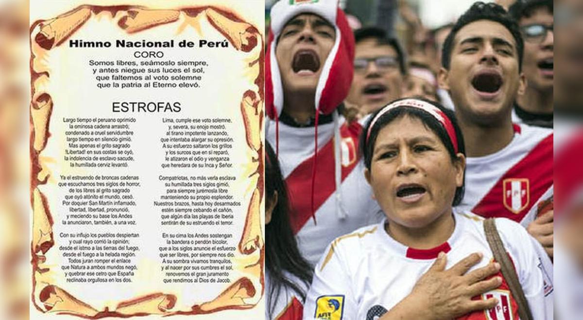 Himno Nacional del Perú: qué estrofa se canta en la actualidad y por ...