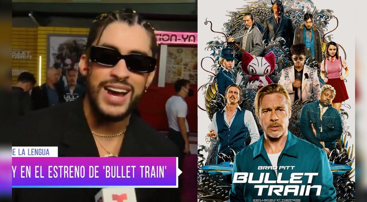 Bad Bunny y Brad Pitt se lucen juntos en la alfombra roja de la ...