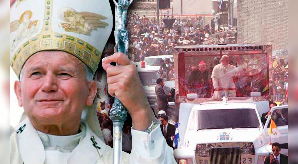 Juan Pablo II: asi fueron las visitas del papa peregrino al Peru ...