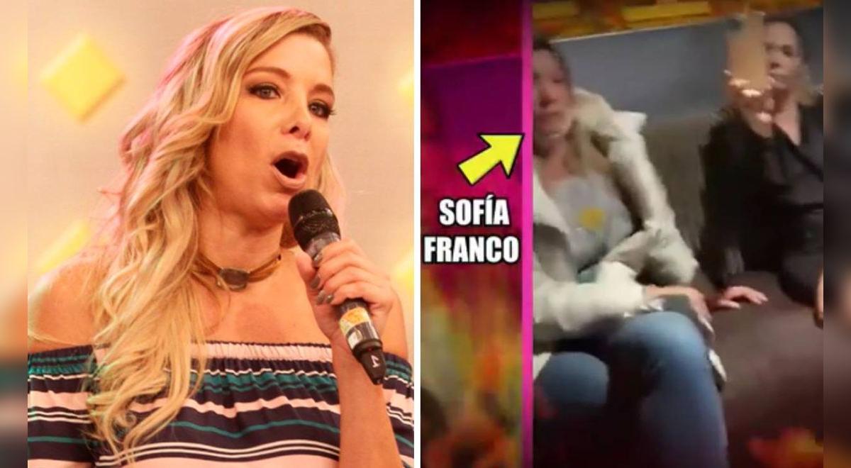 Sofía Franco se pronuncia tras escándalo en karaoke: “Nunca se ve que soy agresiva”, Álvaro Paz ...