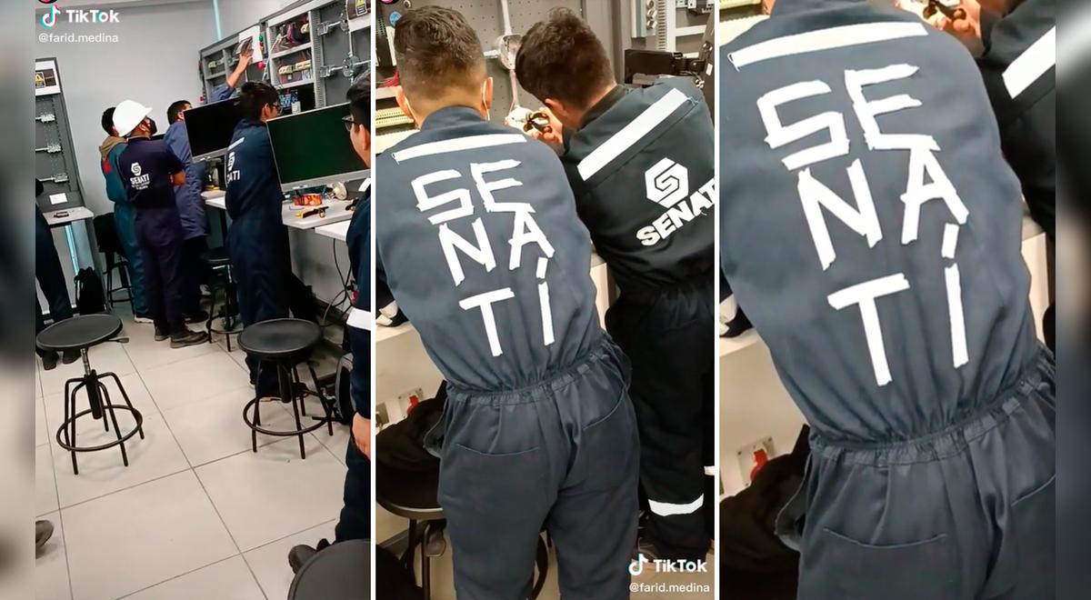 TikTok viral: La pobreza no lo va a vencer: diseña su propio uniforme de Senati y recibe ...