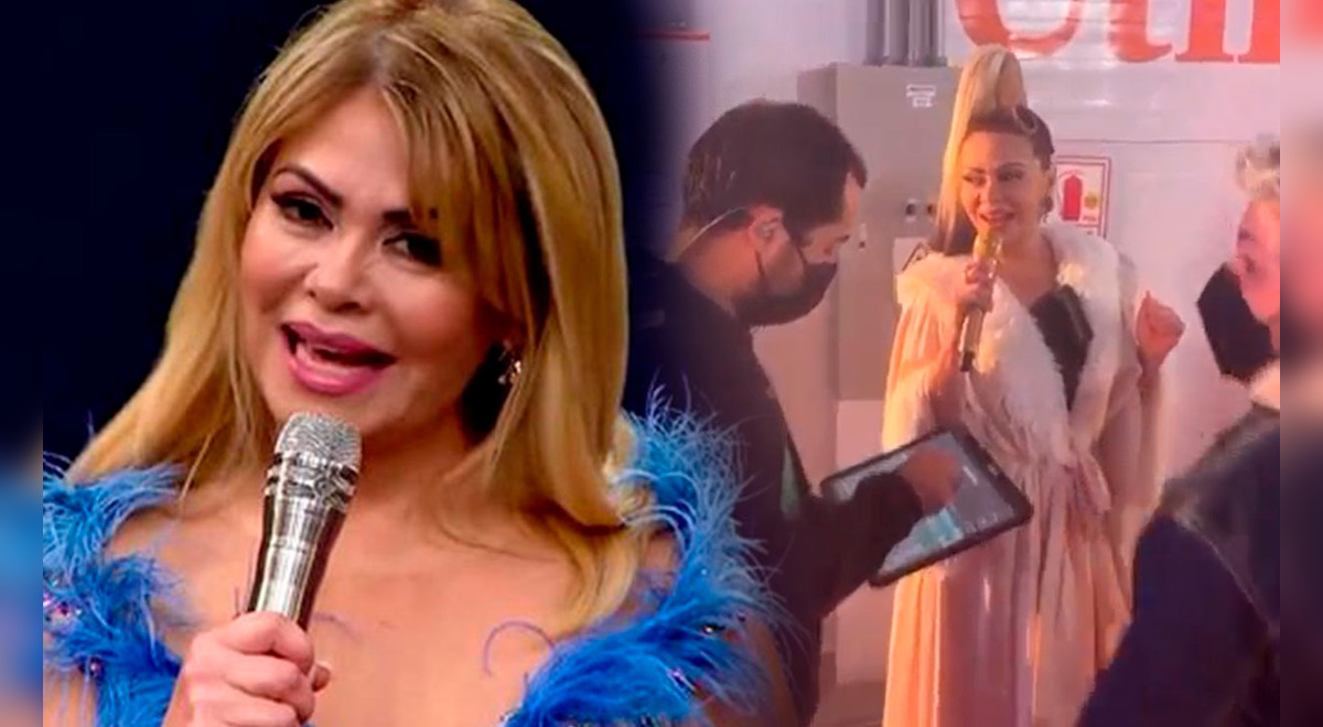 Gisela Valcárcel Luce Peculiar Look En La Final De La Gran Estrella Y