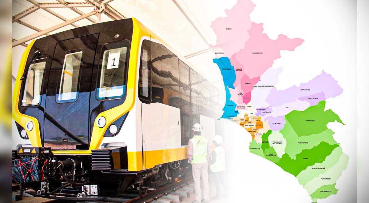 ¿Dónde están ubicadas las 5 estaciones de la Línea 2 del Metro de Lima ...