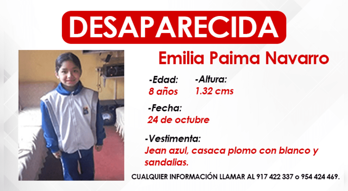 San Juan de Lurigancho: niña de 8 años sale a botar basura y desaparece ... San Juan de Lurigancho: niña de 8 años sale a botar basura y desaparece ...