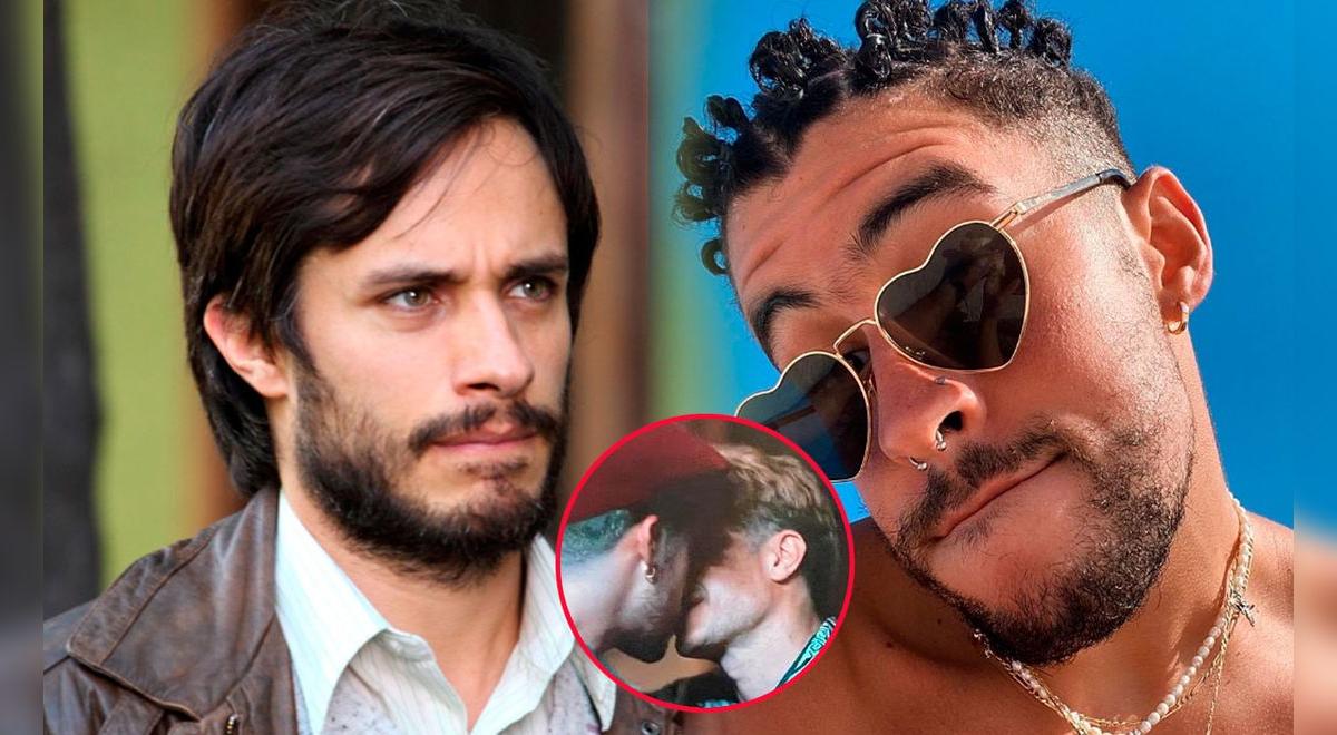 Bad Bunny y Gael García Bernal se besan apasionadamente para nueva película: filtran fotos del ...