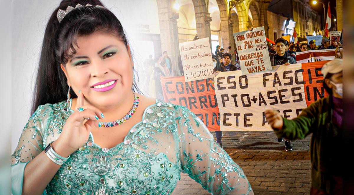 Isaura de los Andes donó S/10.000 para protestantes que viajarán de ...