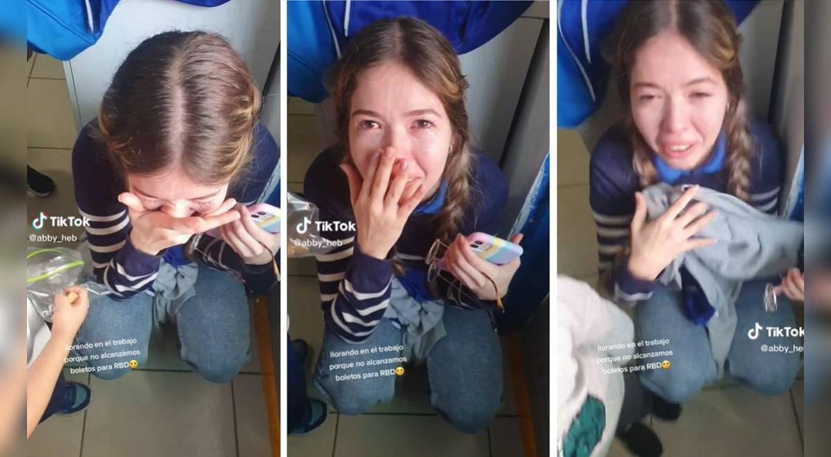 TikTok viral: Profesora llora frente a sus alumnos al no poder ...