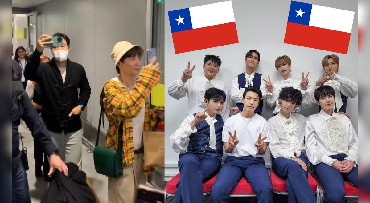 Super Junior en Chile 2023: cuándo llegaron a Santiago, fotos y videos del aeropuerto, concierto ...