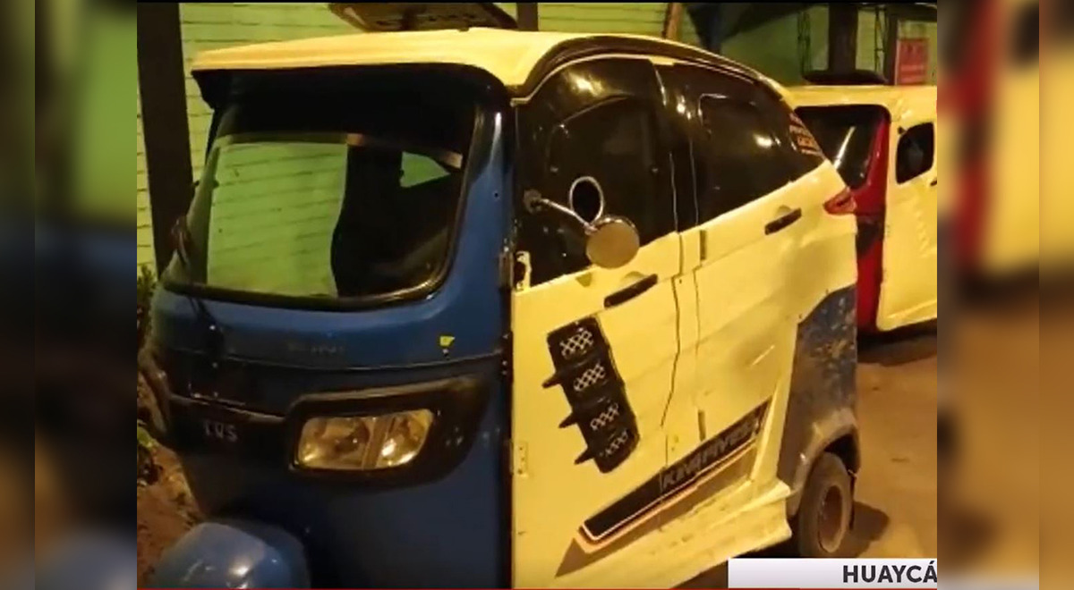 Huaycán Sujetos Asesinan De 6 Disparos A Un Joven Mototaxista