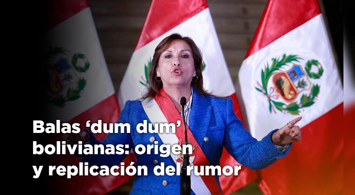 Balas 'dum dum' bolivianas: la trayectoria del rumor que se sostiene sin pruebas