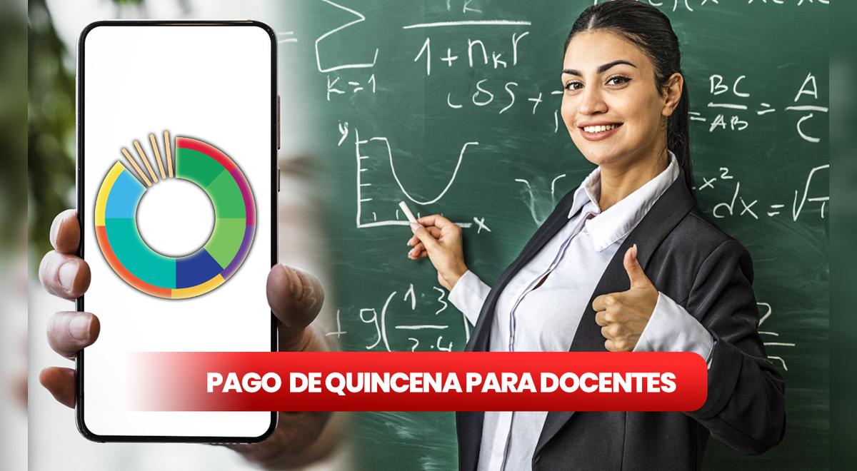 Pago del Ministerio de Educación: ¡HOY inicia el pago de la quincena ...