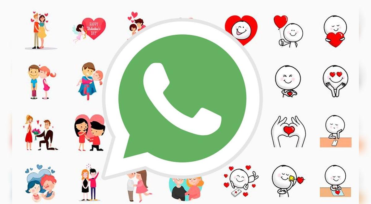WhatsApp: ¿cómo descargar y enviar los mejores stickers de San Valentín ...