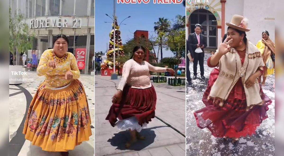 ‘Cholita Lu’, la tiktoker del momento que causa furor desde Puno con ...